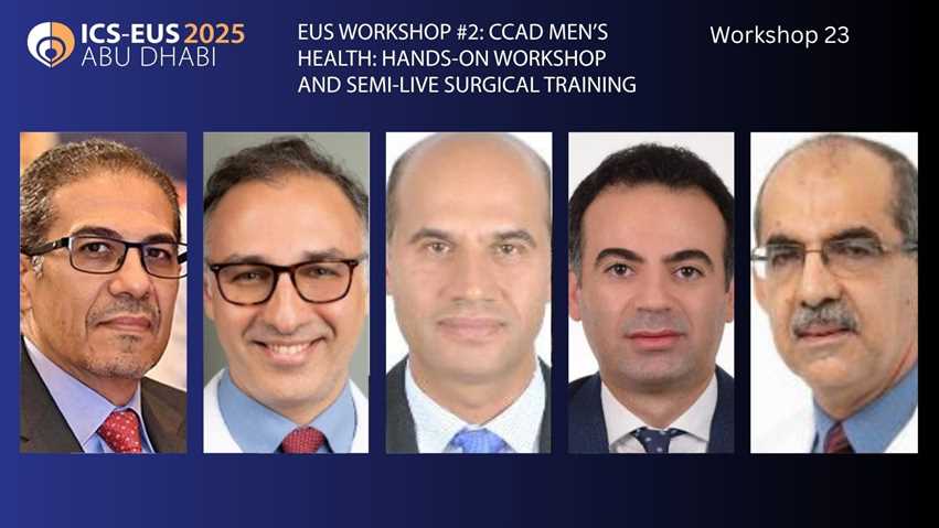 ICS-EUS 2025 Workshop 23 - EUS Workshop #2: CCAD Men's Health: Hands-On Workshop and Semi-Live ...