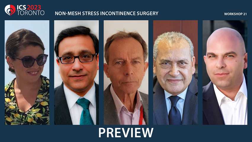 ICS | Non-mesh Stress Incontinence Surgery (W21)