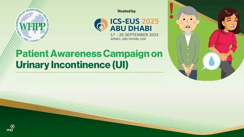 ICS | Patient Awareness Campaign on Urinary Incontinence (UI)